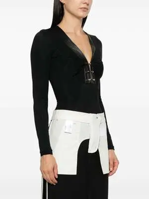 MITILIANE COUTURE Piercing-detail Bodysuit
