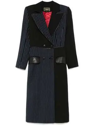 MITILIANE COUTURE Panelled Double-breasted Coat