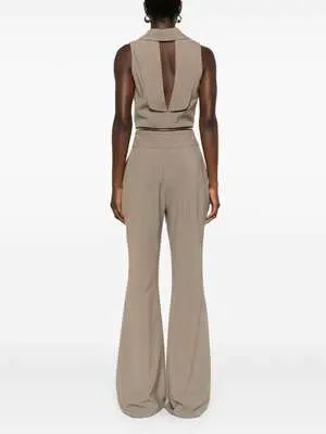 MITILIANE COUTURE Striped Zipped Jumpsuit