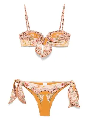 Zimmermann Wylie Bikini - Orange