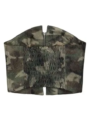 MISBHV Camo Corset Top