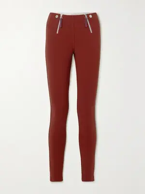 JETSET Brazil Slim-leg Ski Pants - Burgundy