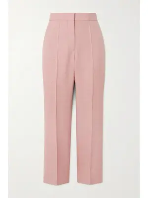 Stella McCartney Carlie Cropped Straight-leg Pants