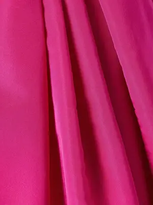 Carolina Herrera Pleated Silk-faille Maxi Skirt