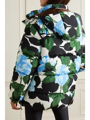 RICHARD QUINN Reversible Floral-print Quilted Shell Down Jacket