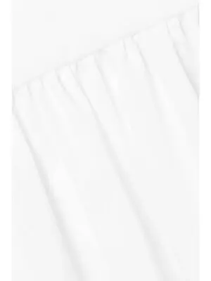 Adam Lippes Bow-embellished Cotton-poplin Top