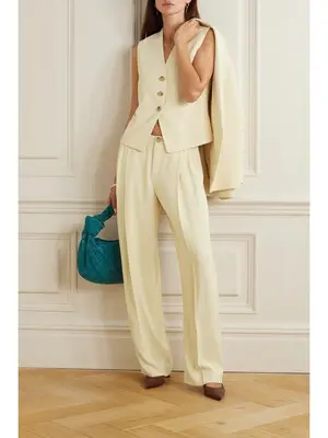 Vince Recycled-crepe Vest