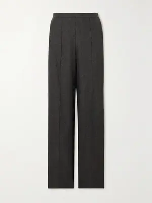 Vince Brushed Knitted Straight-leg Pants