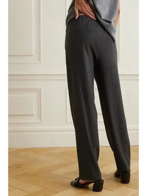 Vince Brushed Knitted Straight-leg Pants