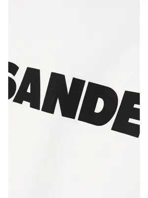 JIL SANDER Printed Cotton-jersey Sweatshirt