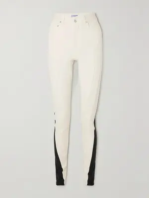 Mugler Paneled Leggings