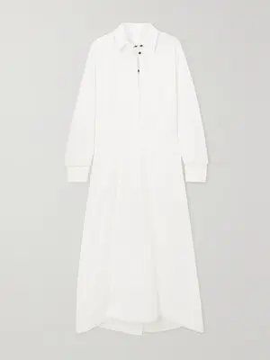 JIL SANDER Cotton-poplin Maxi Shirt Dress