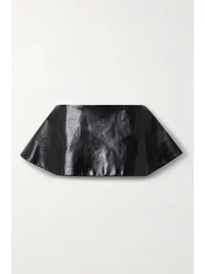 Khaite Rafla Mini Skirt - Black