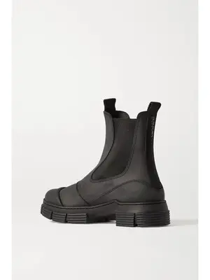 GANNI Net Sustain Rubber Chelsea Boots