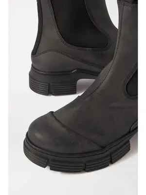 GANNI Net Sustain Rubber Chelsea Boots