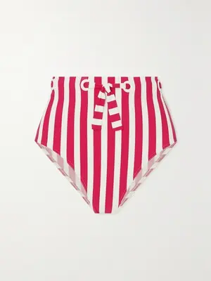 ERES Samba Encanta Striped Bikini Briefs - Pink