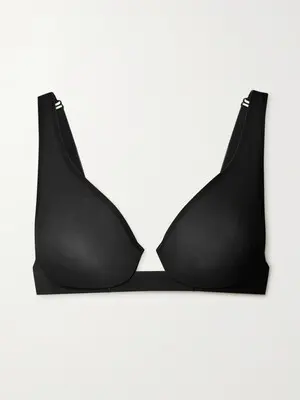 SKIMS Naked Plunge Bra - Black