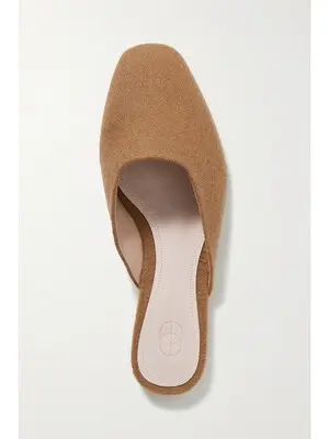 PORTE & PAIRE Felt Slippers