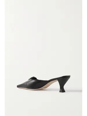 By Far Evelyn Leather Mules