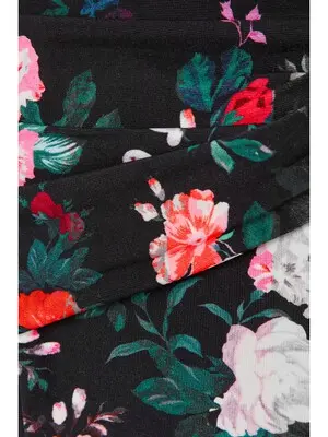 Rabanne Floral-print Flared Pants