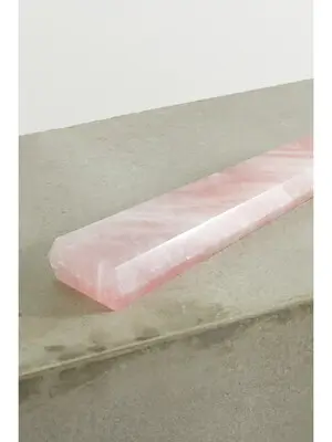 JIA JIA HOME Rose Quartz Obelisk