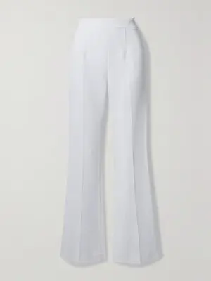 ET OCHS Stretch-cady Flared Pants - White