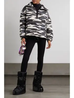 HOLDEN Camouflage-print Quilted Shell Down Jacket