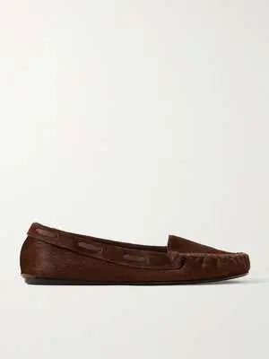 THE ROW Mabel Calf Hair Loafers