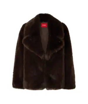 Staud Soprano Faux Fur Jacket