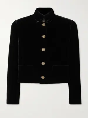 Loro Piana Stephanie Velvet Jacket