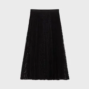 Theory Pleated Midi Skirt