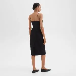 Theory Slip Dress In Leopard Lace
