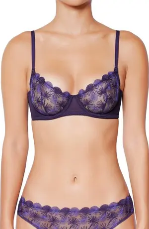 HUIT Make A Wish Underwire Bra - Purple