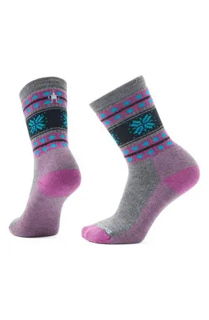 Smartwool Everyday Snowflake Dream Merino Wool Blend Crew Socks