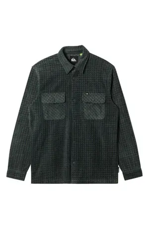 Quiksilver Surf Days Print Fleece Overshirt - Urban Chic Print