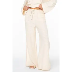 Roxy Beach Breeze Split Hem Pants - Parchment