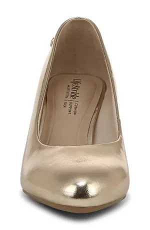 LIFESTRIDE Parigi Pump - Gold