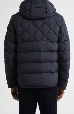 Moncler Cecaud Quilted Down Jacket - Navy