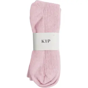 KIP KIP. Merino Cashmere Sleep Socks Pink Peony