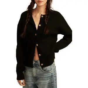 Lucky Brand Crewneck Cardigan