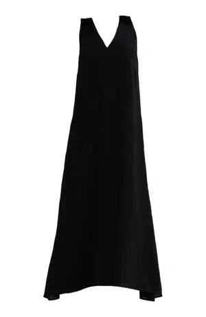 REISTOR Sleeveless Maxi Dress With Cross-back Detail