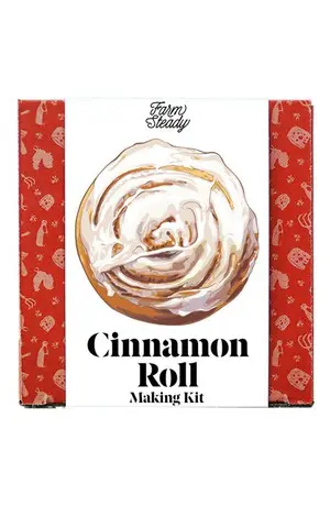 BROOKLYN BREW SHOP Cinnamon Roll Making Kit - Red