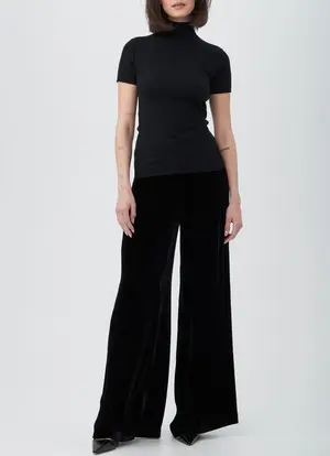 Trina Turk Armeni Mock Neck - Black