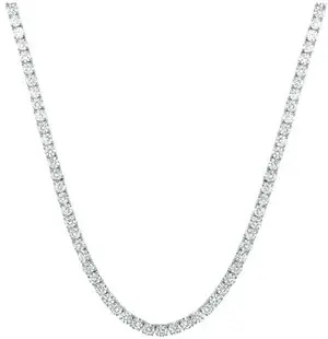 DONATELLO GIAN Round Cut Tennis Necklace