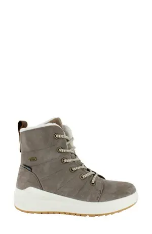 Naot Turner Water-resistant Ankle Boot - Gray/ Beige W/ White