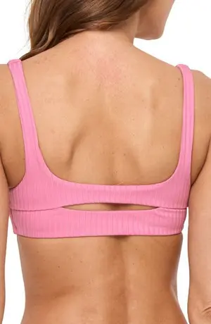 L*Space Effie Cutout Bikini Top - Fleur