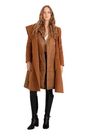 Belle & Bloom Layered Coats For Women