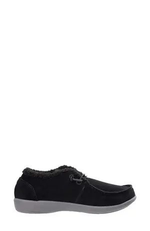 REVITALIGN Siesta Faux-fur Lined Shoe - Black