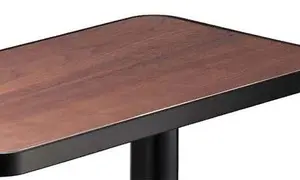 YAMAZAKI Wood & Steel Accent Table