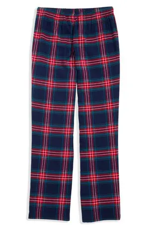 Vineyard Vines Holiday Print Flannel Lounge Pants - Blue/red